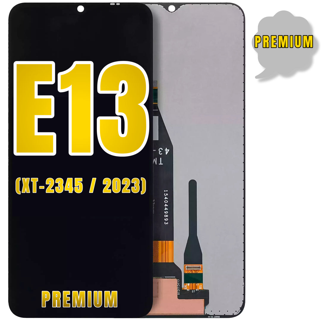 For Moto E13 (XT-2345 / 2023) LCD Screen Replacement Without Frame (Pr