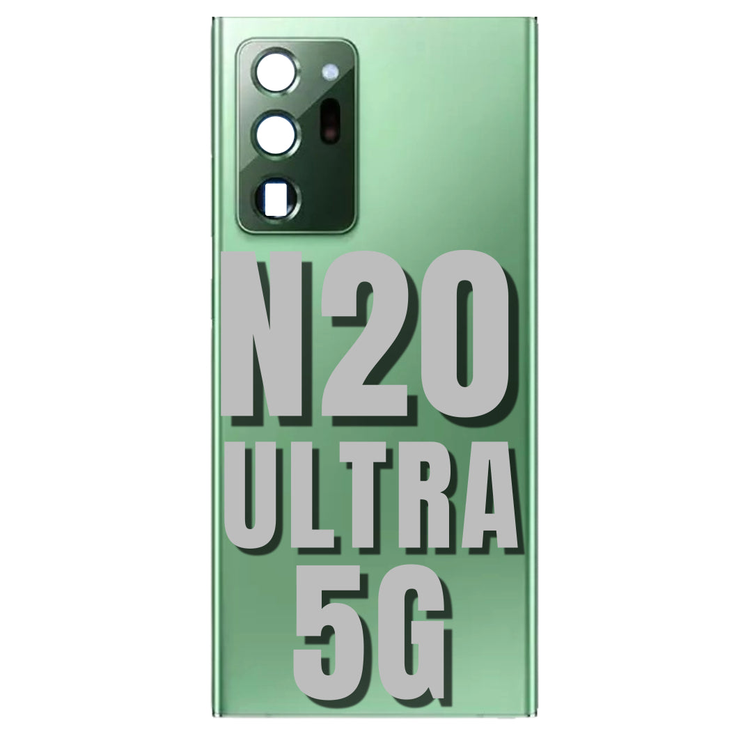 For Samsung Galaxy Note 20 Ultra 5g Back Glass Cover Replacement With